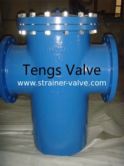 Din Pn10 - Pn16 Epoxy Coating Basket Strainer / Filter, Cast Iron and ...