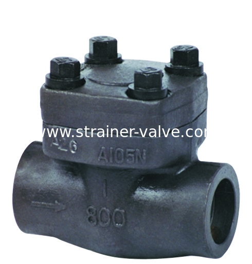 Forged Alloy Steel Swing Check Valve, A105N Npt End Bolted Cover Swing ...